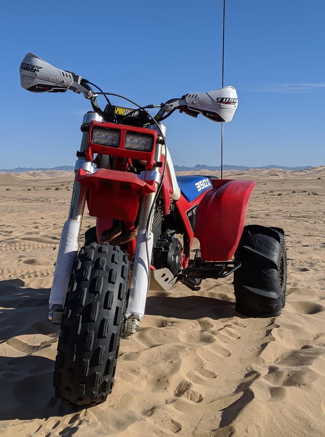 ATC 350X Invert Fork Conversion Clamp Kit – BVC TRIKES