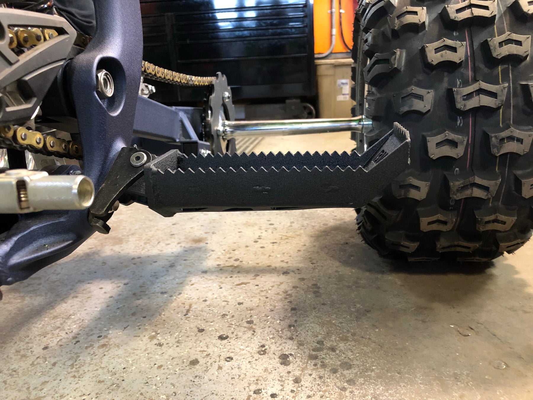 Custom foot pegs – BVC TRIKES